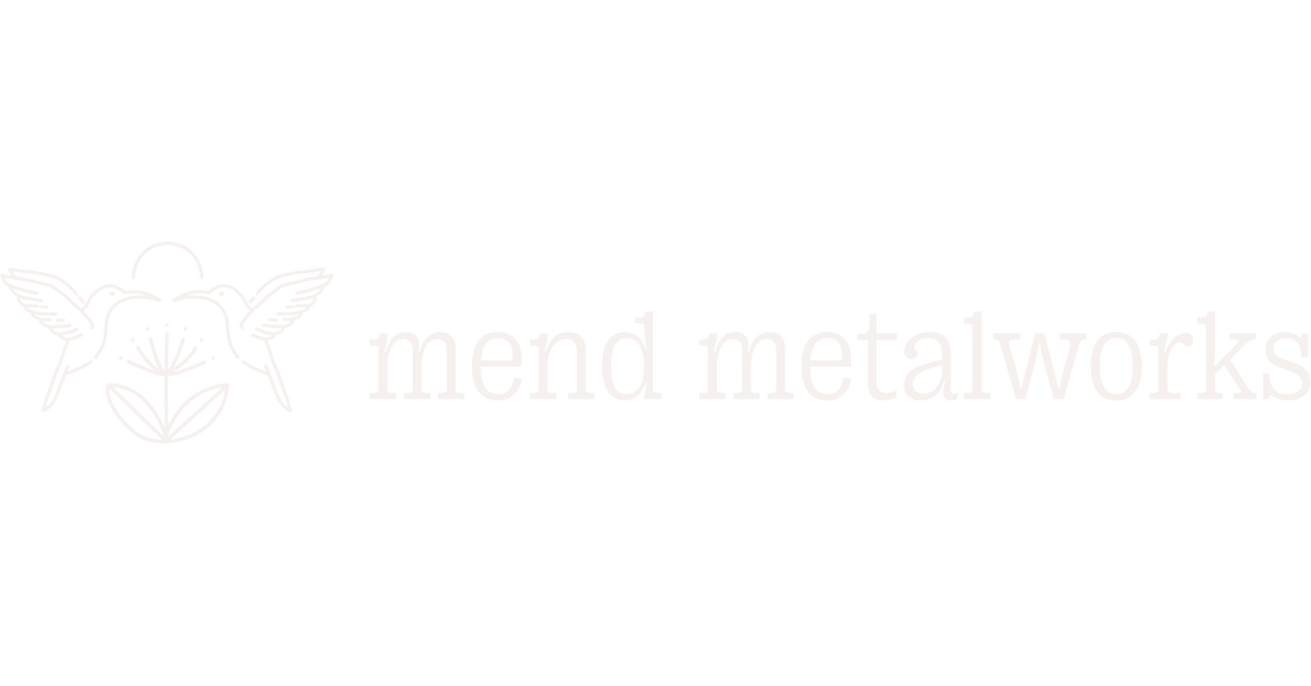 QR code collection for mend metalworks.